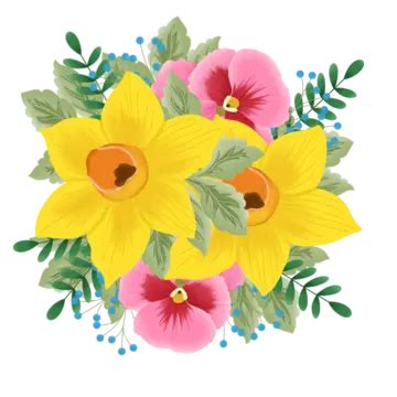 Yellow Flower Bouquet Bouquet Flower Bouquet Flower PNG Transparent