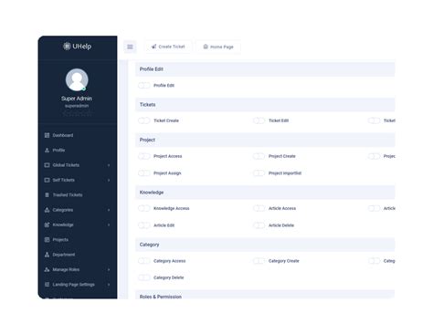 Uhelp Helpdesk Ticket Management Software
