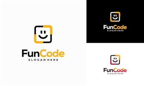 Premium Vector Fun Code Logo Designs Concept Vector Coding Programmer Logo Template