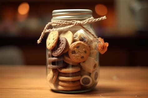 Premium Ai Image Cookies Jar Homemade