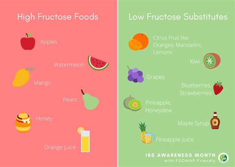 Fructose Foods