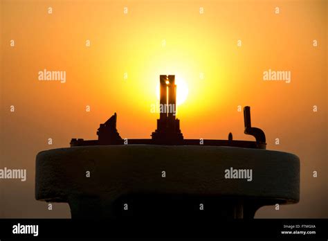 Compass For Astronomical Navigation Locating The Azimuth Of The Sun
