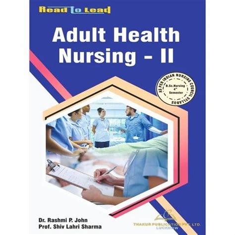 Adult Health Nursing Ii Bsc Nursing Book 4th Semester At ₹ 48600