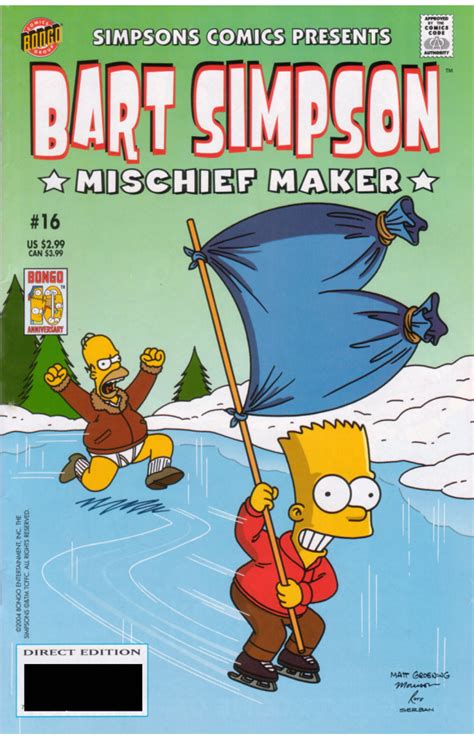 Bart Simpson Comics 16 Simpson Wiki En Español Fandom