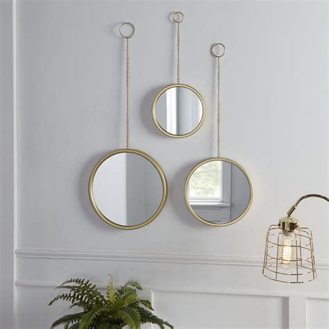 Modern Reflection 3 Piece Mirror Wall Decor Set Collection For Your
