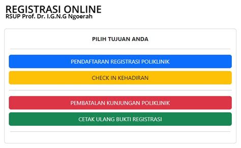 Cara Daftar Online RSUP Sanglah Tutorial Lengkap Tutorly ID