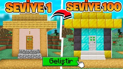 MİNECRAFT ta YAPILAR SEVİYE ATLIYOR Minecraft YouTube
