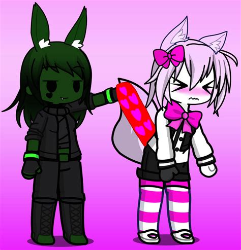 mangle gets her first wedgie by ruth8974 on deviantart