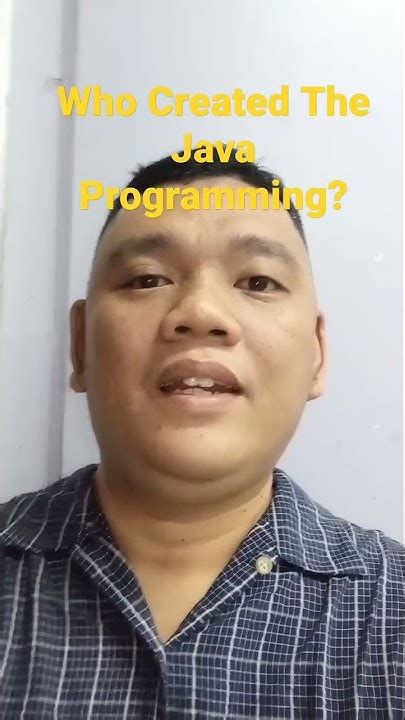 Who Created The Java Programming Language Youtube