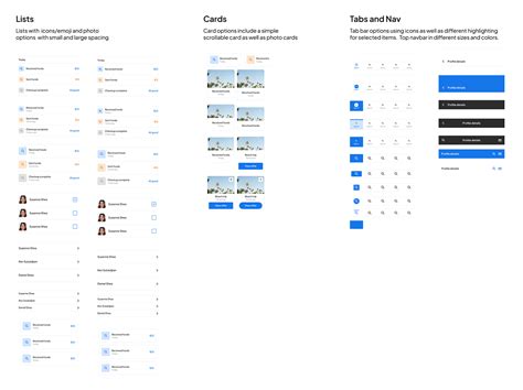 design system and component library on behance
