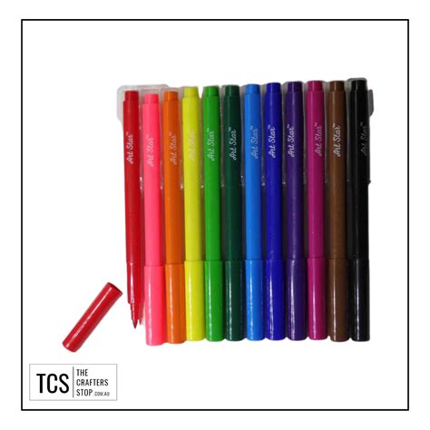 Washable Triangular Markers 12 Pack The Crafters Stop
