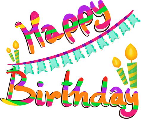 생일 축하 생일 축하 디자인 고화질 만화 생일 벡터 디자인 Png 일러스트 및 Psd 이미지 무료 다운로드 Pngtree