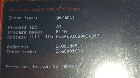 i can t enter activity log r 3dspiracy
