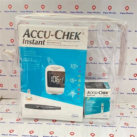 Jual Accu Check Instant Alat Strip Accu Chek Instan 25pcs Shopee