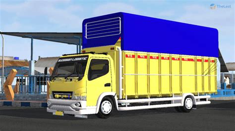 Download Mod Bussid Truck Long Chassis Ragasa Canter Hino
