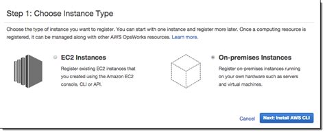 aws opsworks update provision and manage ecs container instances run