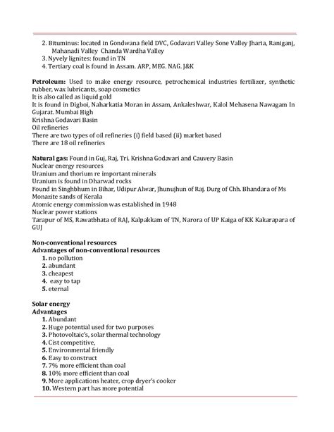 Download Cbse Class 12 Geography Mineral And Energy Resources Notes Pdf