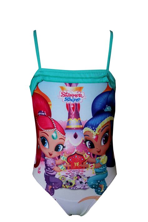 Buy Licensed Nickelodeon Nick Jr Shimmer And Shine Swimsuit For Girls