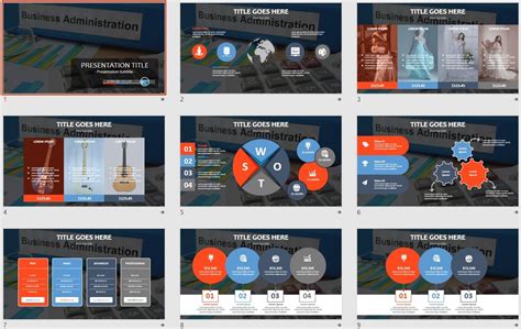 Business Administration Powerpoint 106809