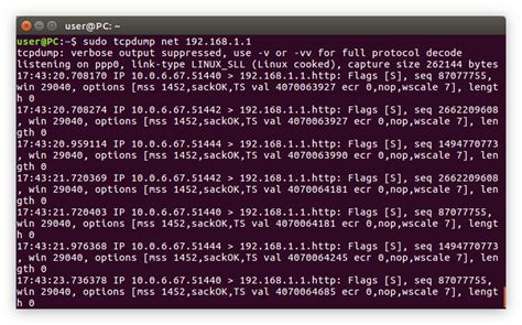 Tcpdump Linux