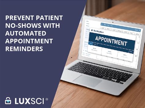 Automated Appointment Reminders Reduce No Shows LuxSci