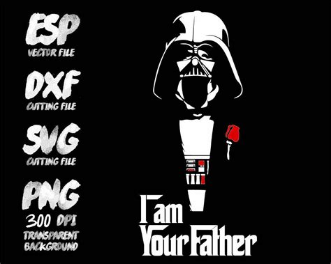 Darth Vader Dad Svg