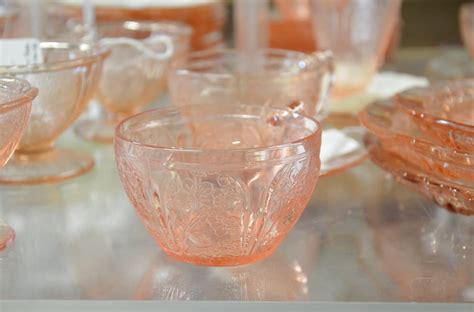 Types Of Pink Depression Glass