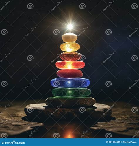 Chakras And Science Debunking The Myths Energy Generative Ai Stock Illustration Illustration