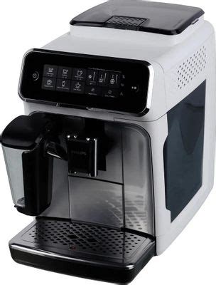 Обзор товара кофемашина Philips LatteGo EP3243/70, белый/серебристый ...