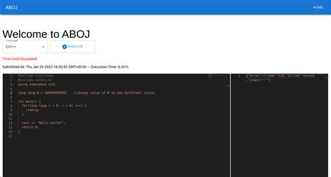 Github Abhinav Aboj Webui Assembly Online Judge Server Repo