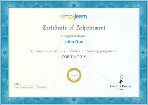 Cobit Certification Cobit 2019 Foundation Training Cobit Course