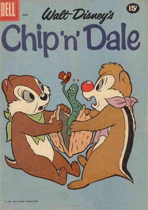 Chip N Dale 1st Series 25 Fair Dell Low Grade Comic May 1961