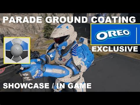 PARADE GROUND Coating Showcase OREO EXCLUSIVE In Halo Infinite YouTube