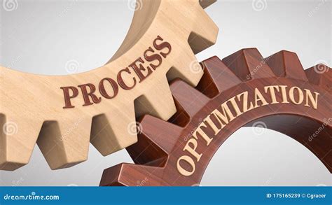 Process Optimization Concept Stock Illustration Illustration Of