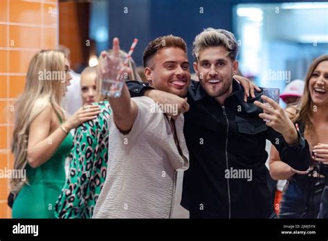 Editorial Use Only Marty Mckenna Left Attends Chloe Ferry Hosts An Event At The German Doner