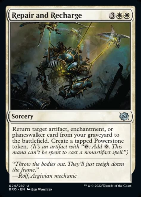 Rules Text Return Target Artifact Graveyard To The Battlefield 27
