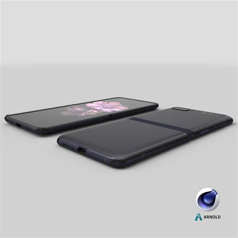 삼성 갤럭시 Z 플립 미러 블랙 3d 모델 49 3ds Blend C4d Fbx Ma Obj Max Unitypackage Upk Gltf Free3d