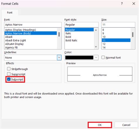 How To Apply Excel Subscript And Superscript Fast Myexcelonline
