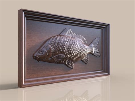 Carp 3D Model $60 - .obj - Free3D