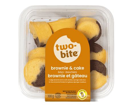 Brownie And Cake Duo Bites Two Bite
