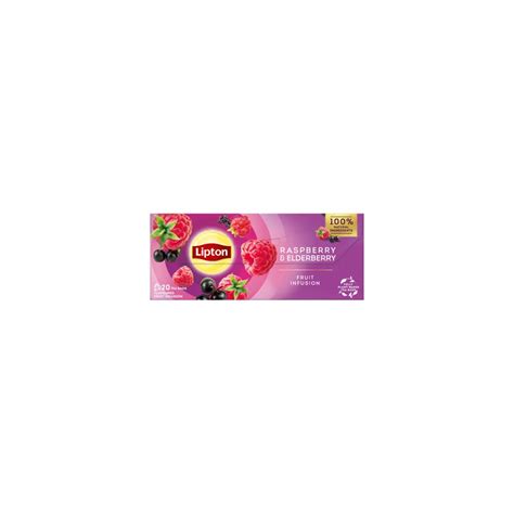 Lipton Raspberry And Elderberry Fruit Infusion