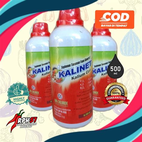 COD PUPUK CAIR KALINET Suplemen Tanaman Fase Generatif Produk MMT Ml Lazada Indonesia