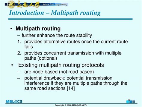 PPT A Road Based QoS Aware Multipath Routing For Urban Vehicular Ad
