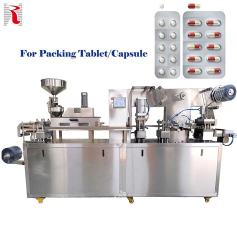 9600 Blistersh Automatic Alu Plastic Capsule Food Pack Machinery