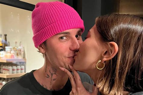 Justin And Hailey Bieber Cozy Up In Swimsuits On Tropical Vacation