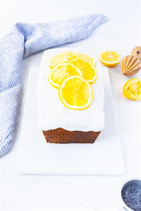 Iced Lemon Poppy Seed Loaf Cake Oh Sweet Basil