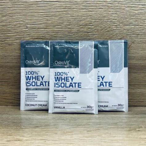 Ostrovit 100 Whey Isolate 30g Sixpacklt IŠrŪgŲ Izoliatas