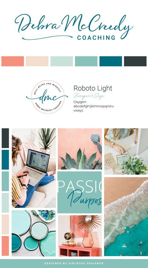 Brand Board Inspiration Color Palettes
