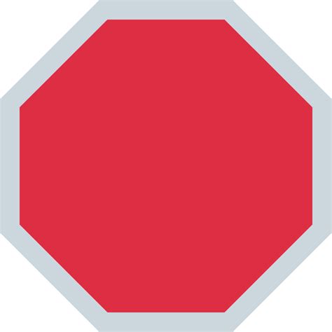 Octagonal Sign Emoji Download For Free Iconduck