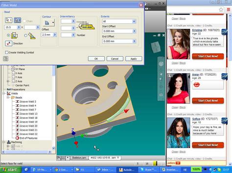 Cannot Make A Weld Bead Autodesk Community